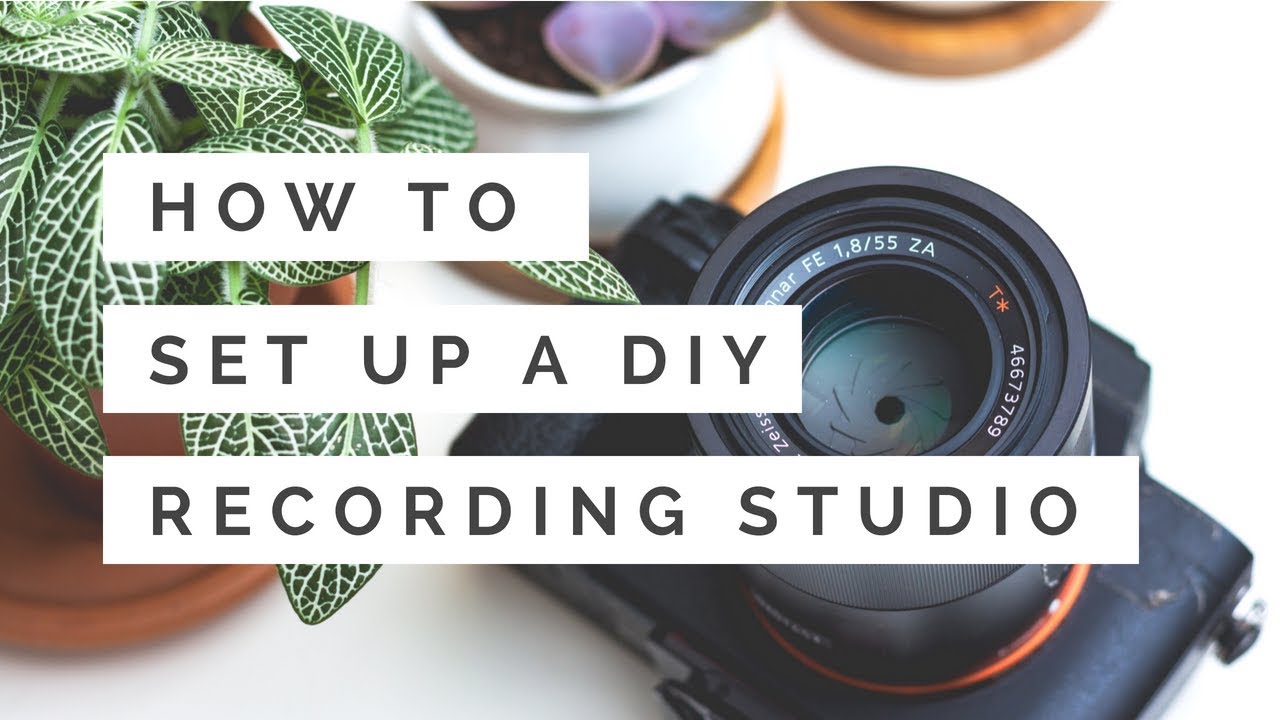 How to Create a DIY Video Recording Studio at Home on a Budget ...