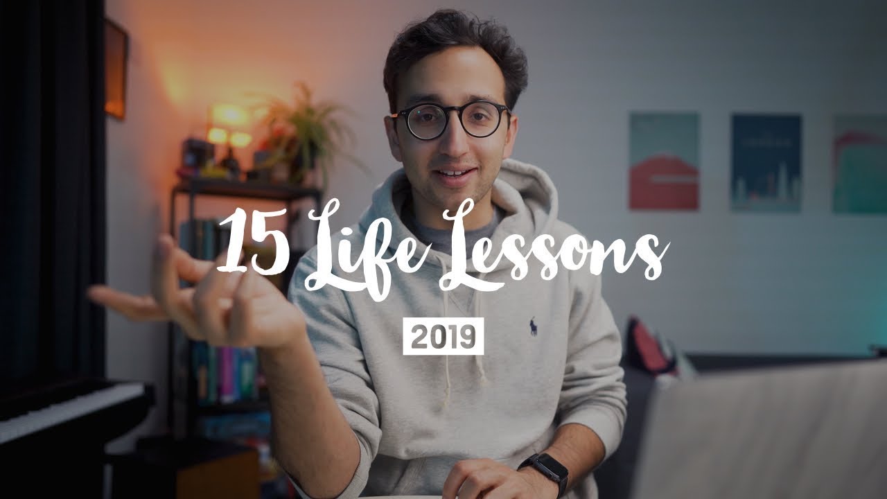 Ali Abdaal Video on 15 Lessons that Improved My Life - University Webinars